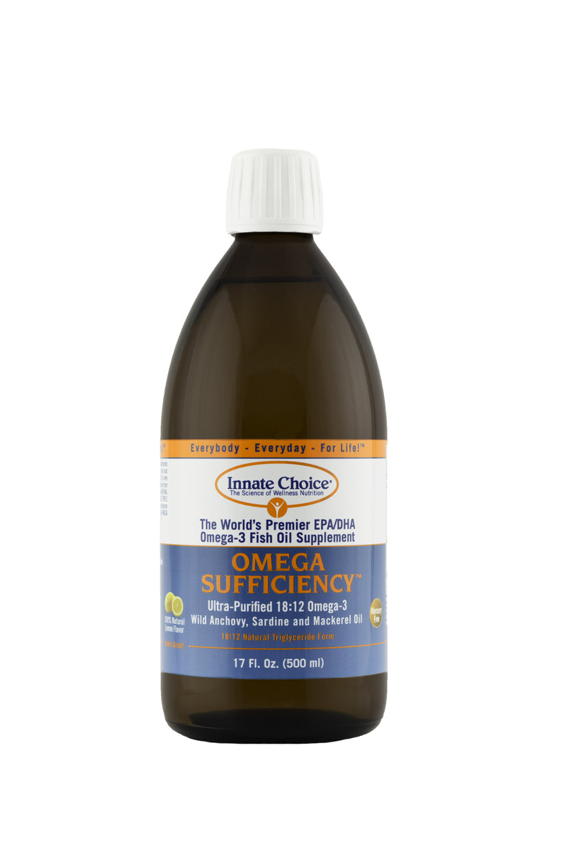 Omega Sufficiency™ - Lemon 500ml - CASE of 6 – The Wellness Practice ...