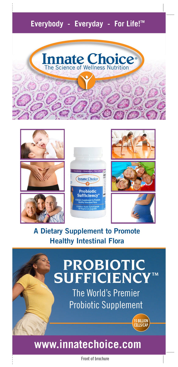 Probiotic Sufficiency™ - Brochure - pack of 50 – The Wellness Practice ...
